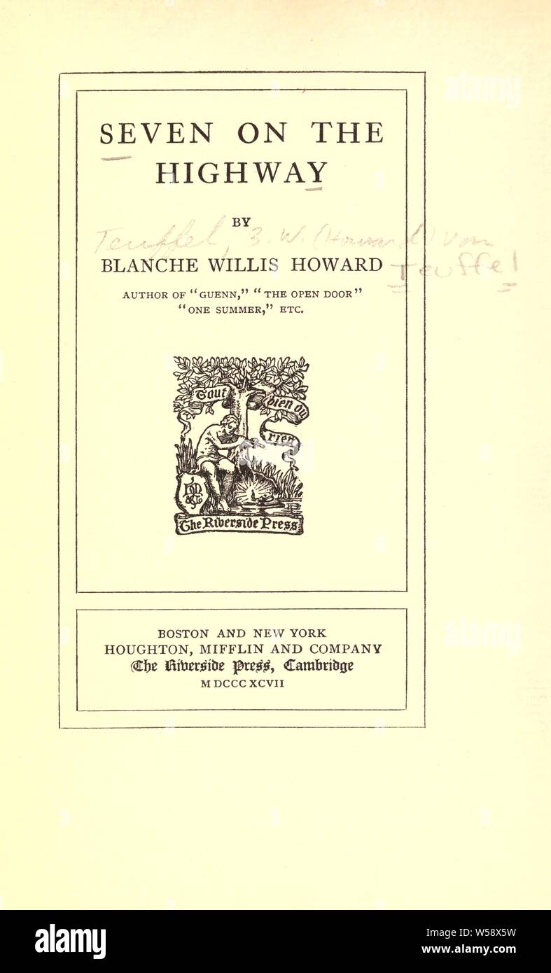 Blanche willis howard hi-res stock photography and images - Alamy