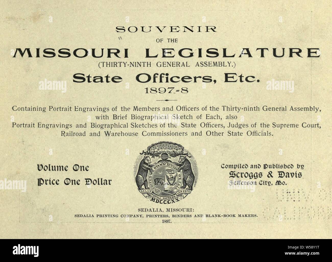 Missouri state general assembly hi-res stock photography and images - Alamy