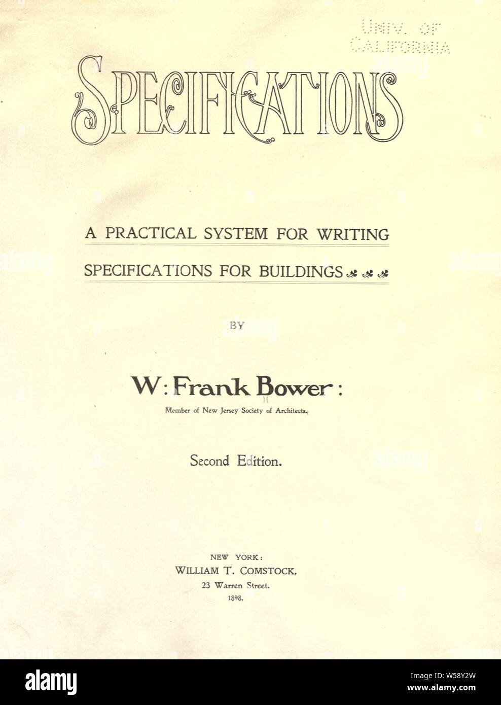 Specifications hi-res stock photography and images - Alamy