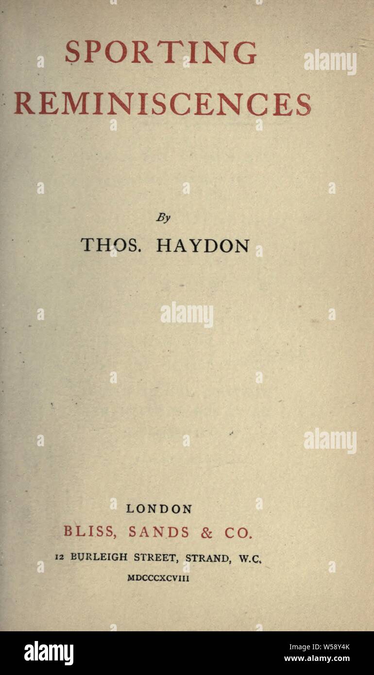 Thomas typography hi-res stock photography and images - Alamy