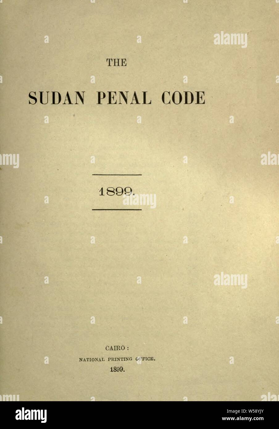 Sudan penal code hi-res stock photography and images - Alamy