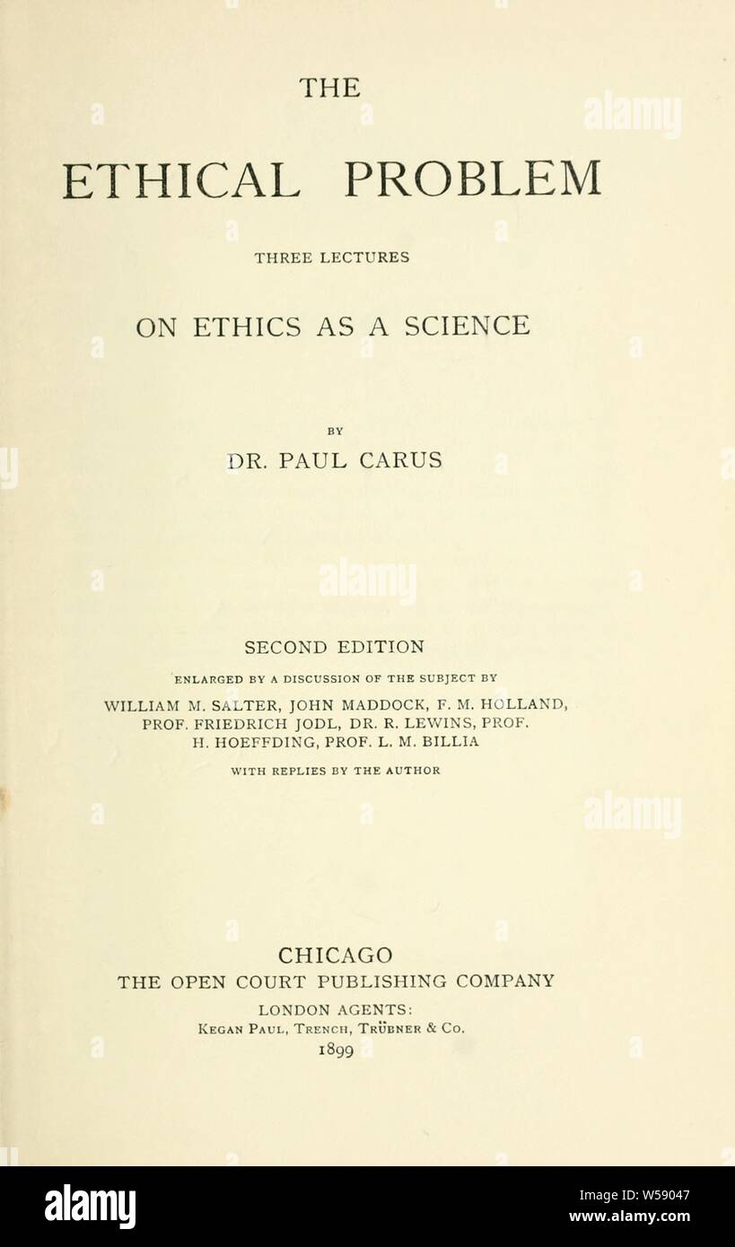 Ethical problem hi-res stock photography and images - Alamy