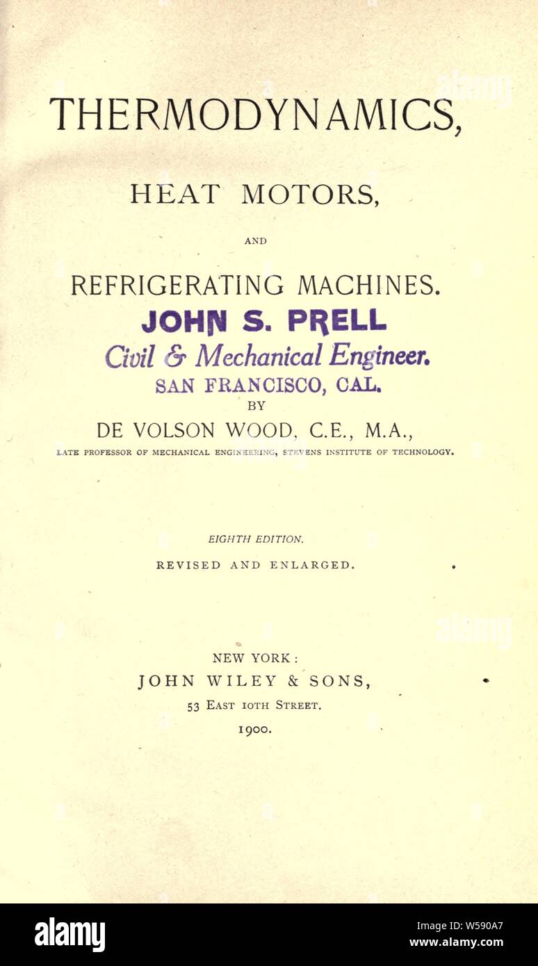 Thermodynamics hi-res stock photography and images - Alamy