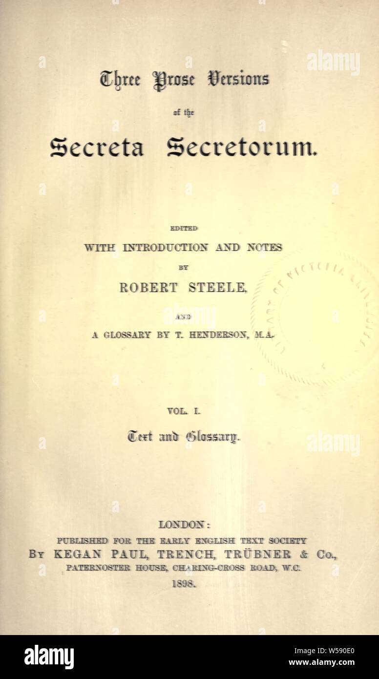 Secreta hi-res stock photography and images - Alamy