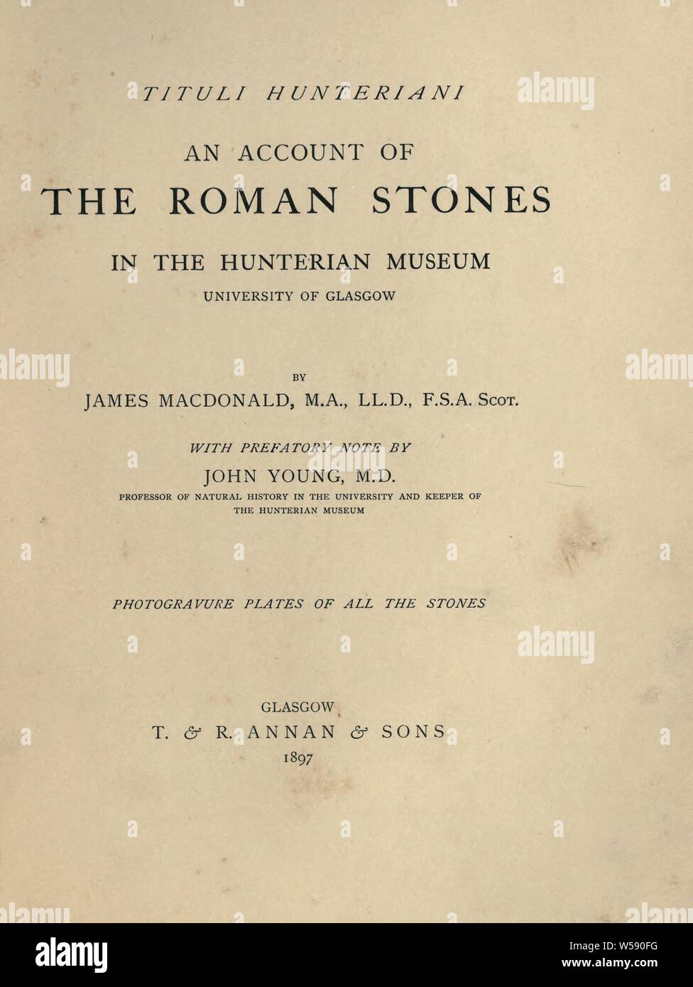 Tituli hi-res stock photography and images - Alamy