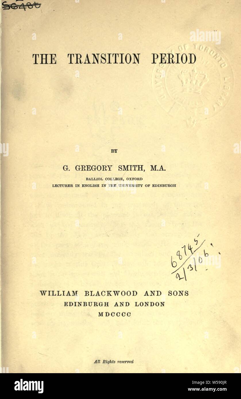 Transition Period Meaning