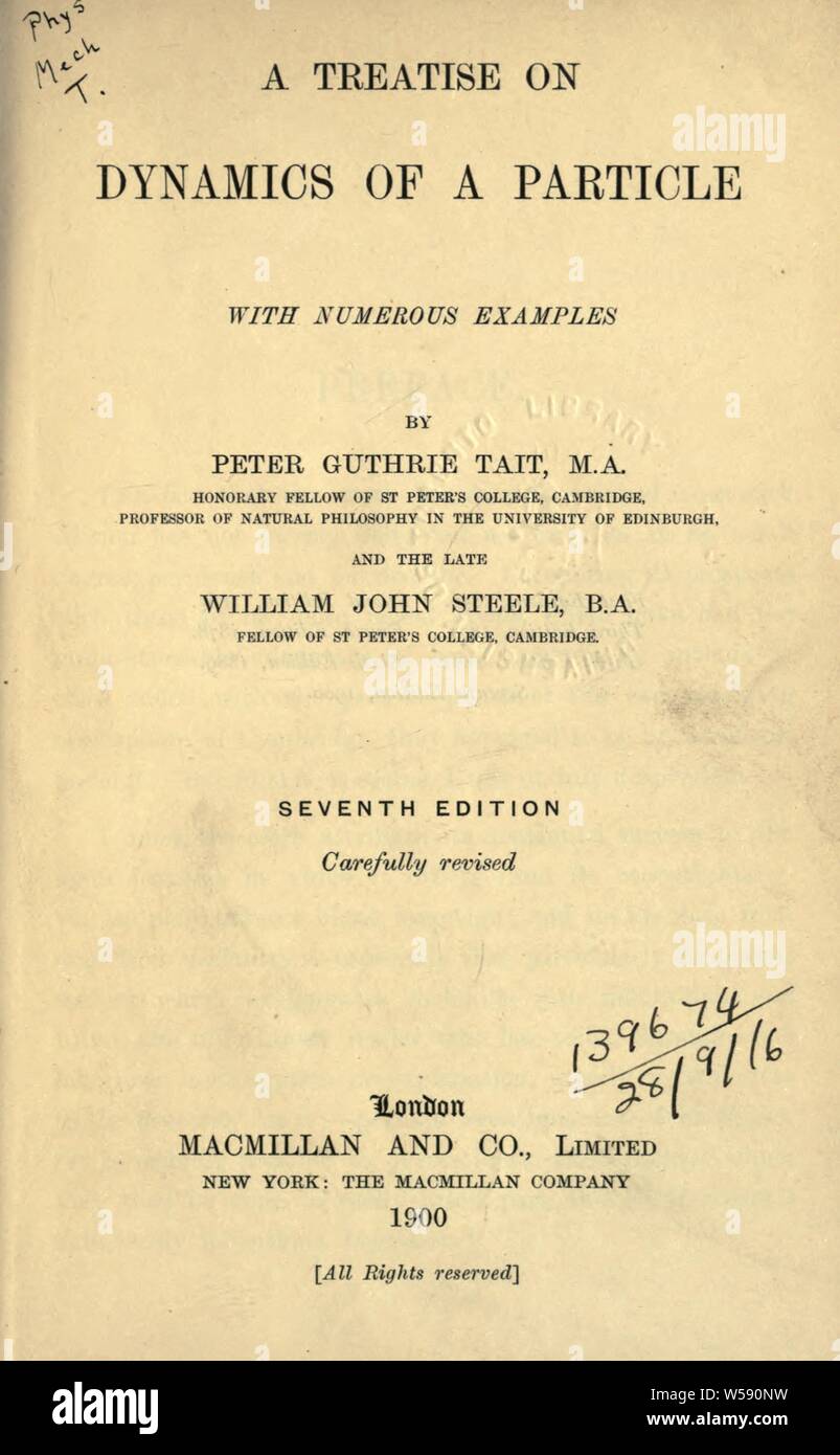 Peter guthrie tait hi-res stock photography and images - Alamy