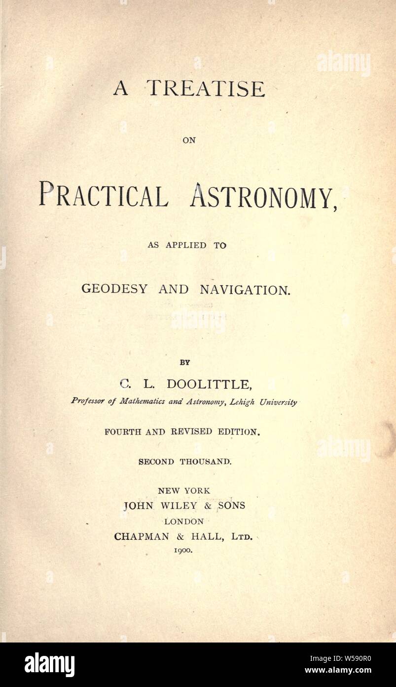 Applied geodesy hi-res stock photography and images - Alamy