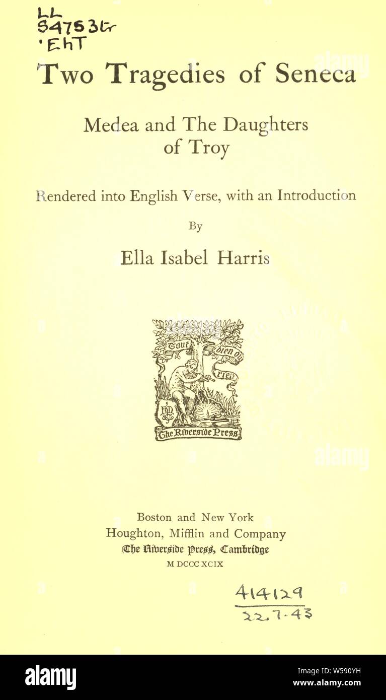 Lucius annaeus seneca hi-res stock photography and images - Alamy