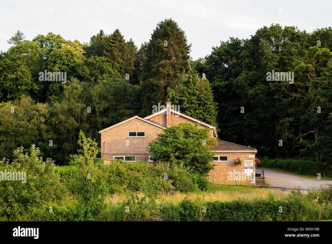 Soudley Village Hall in the Forest of Dean, Gloucestershire, England ...
