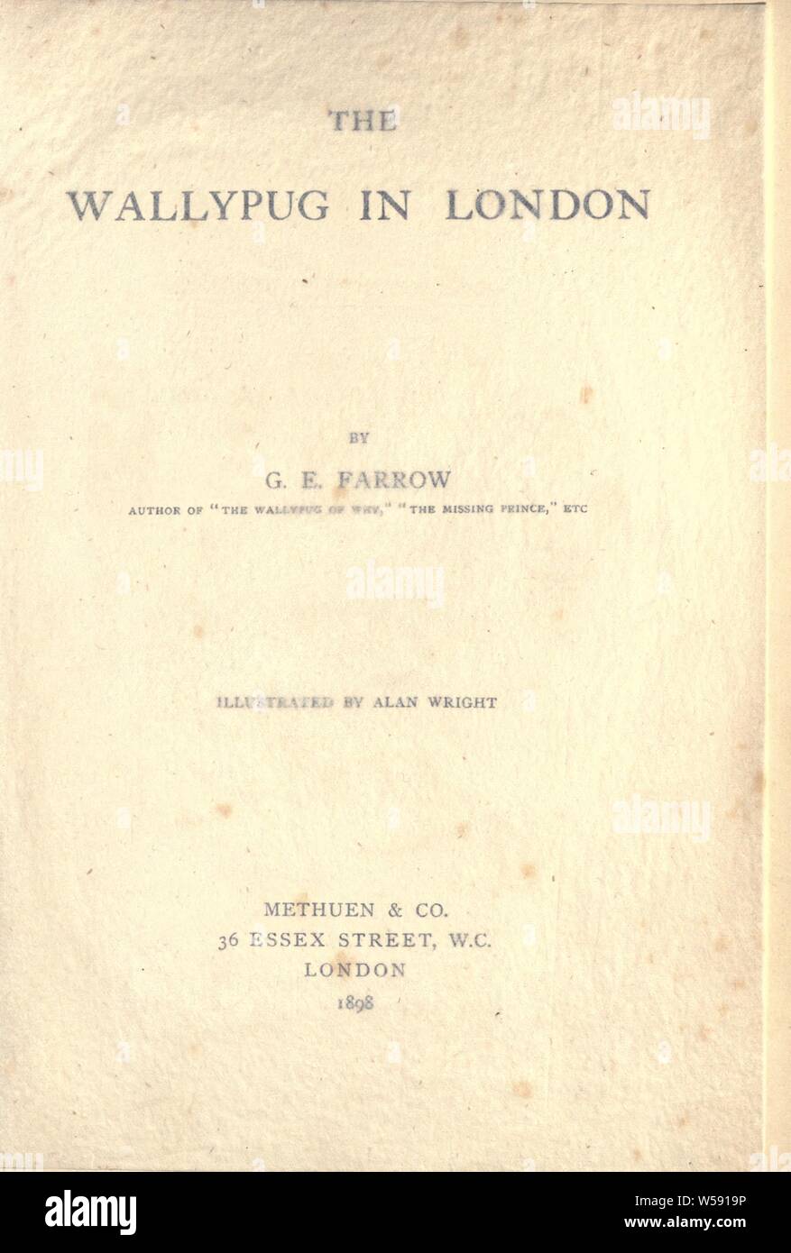 George edward farrow hi-res stock photography and images - Alamy