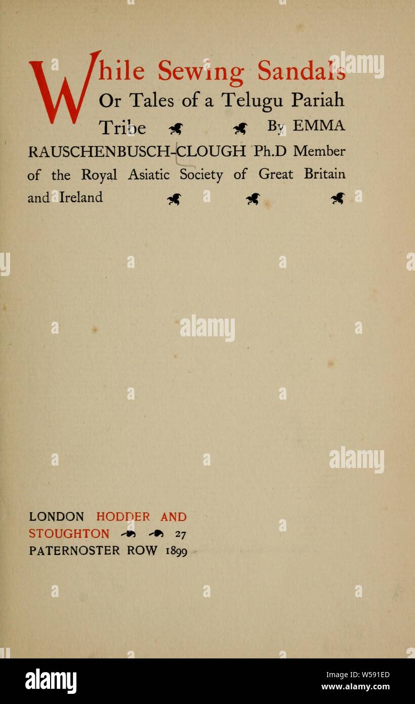 Telugu pariah tribe hi-res stock photography and images - Alamy