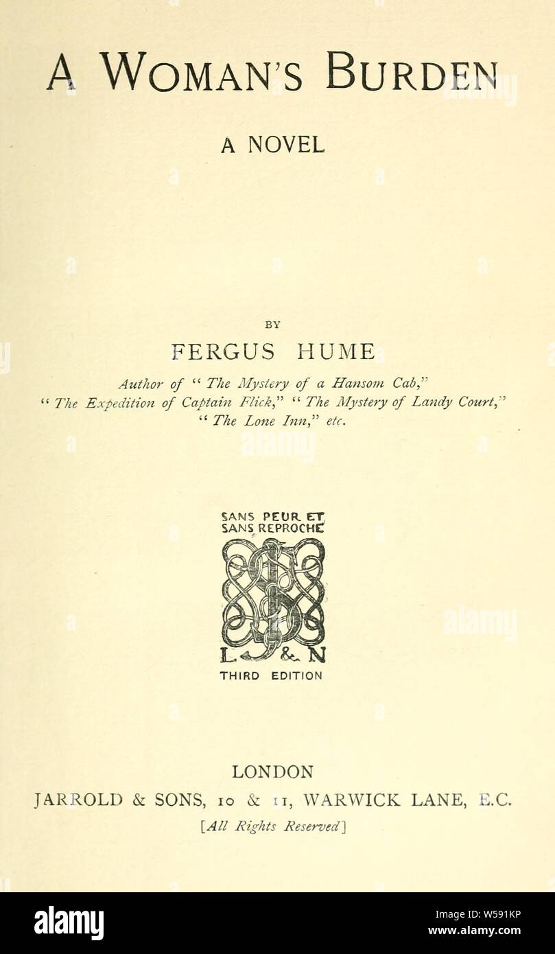 Womans burden hi-res stock photography and images - Alamy