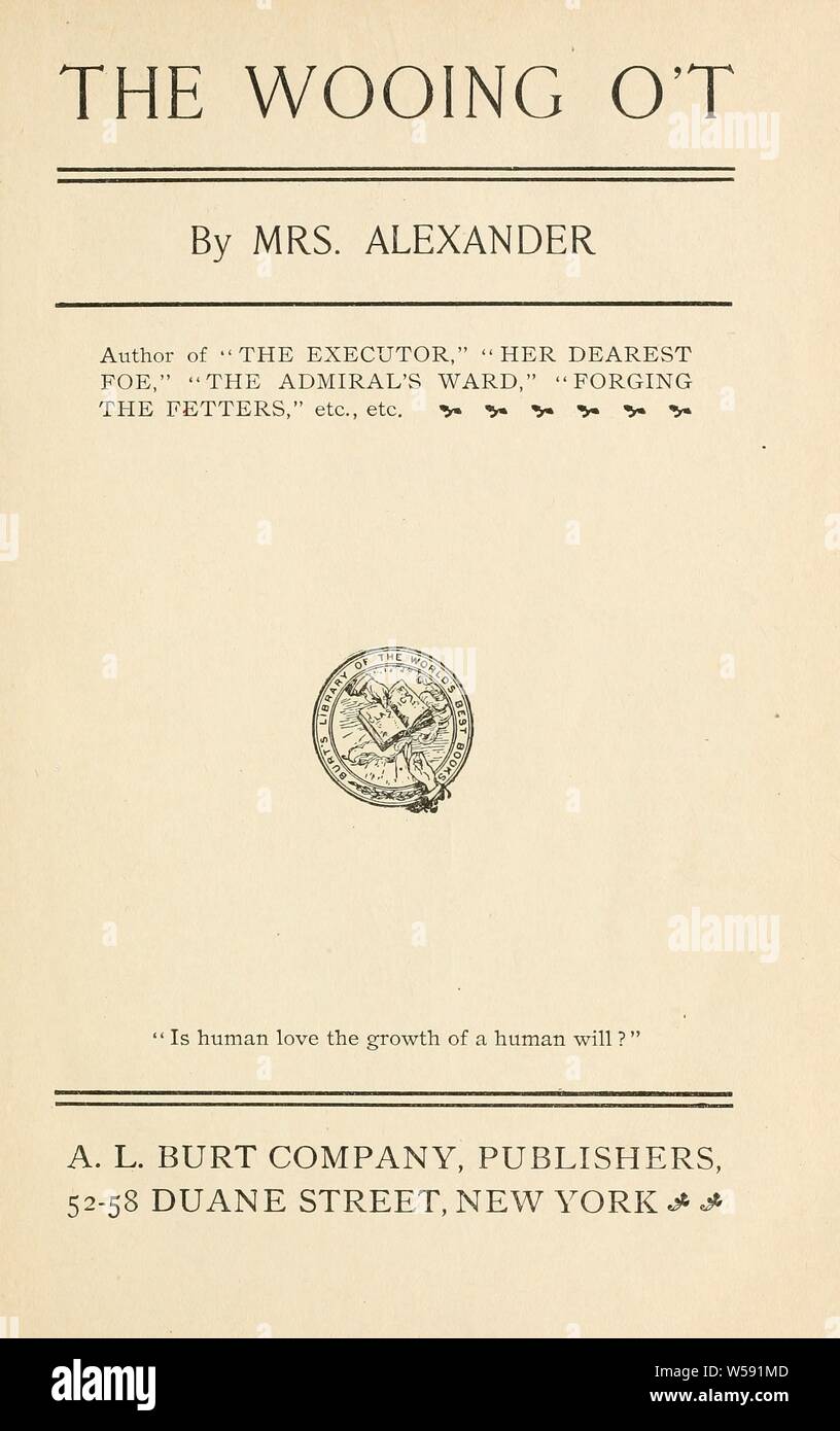 Wooing hi-res stock photography and images - Alamy