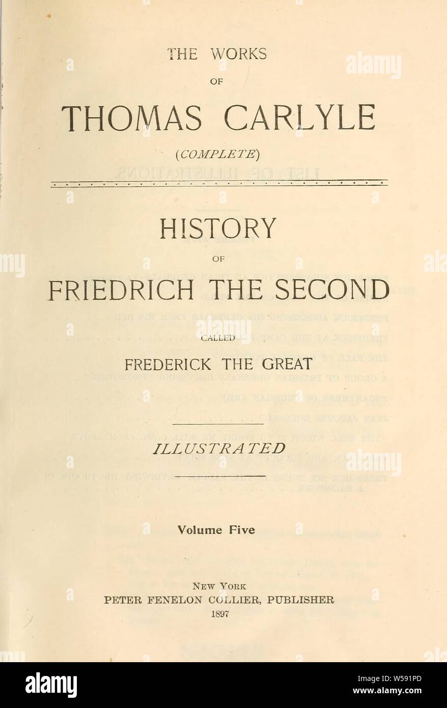 The works of Thomas Carlyle (complete) : Carlyle, Thomas, 1795-1881 ...