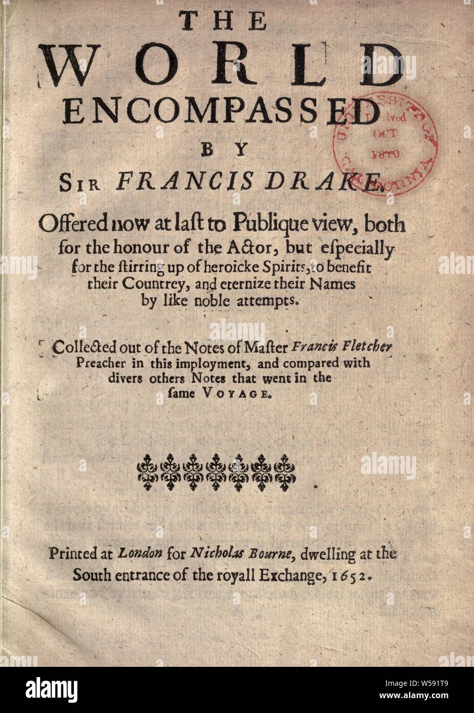 Master francis fletcher hi-res stock photography and images - Alamy