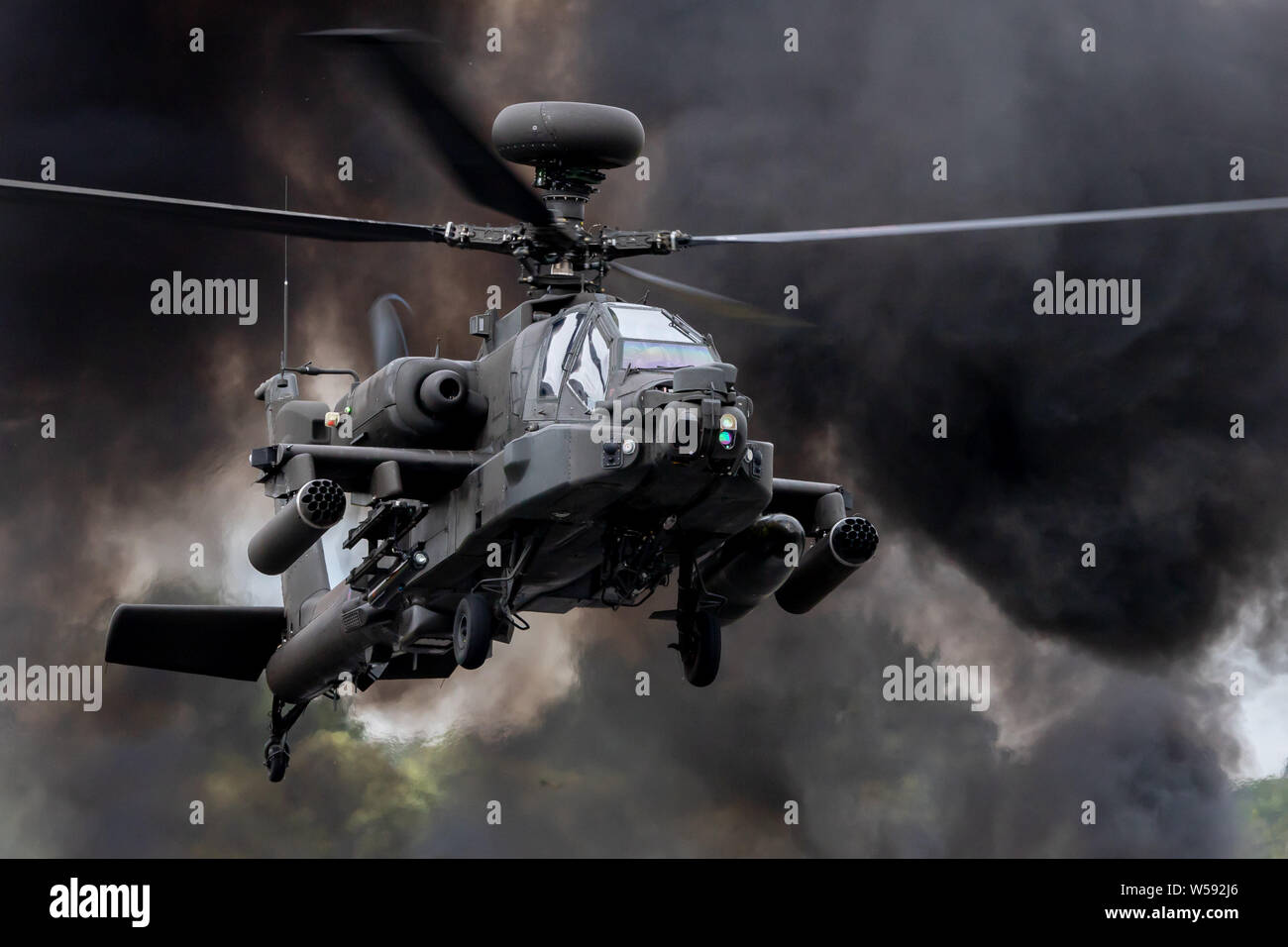 Boeing AH-64D Apache Longbow as used by the British Army Air Corps ...