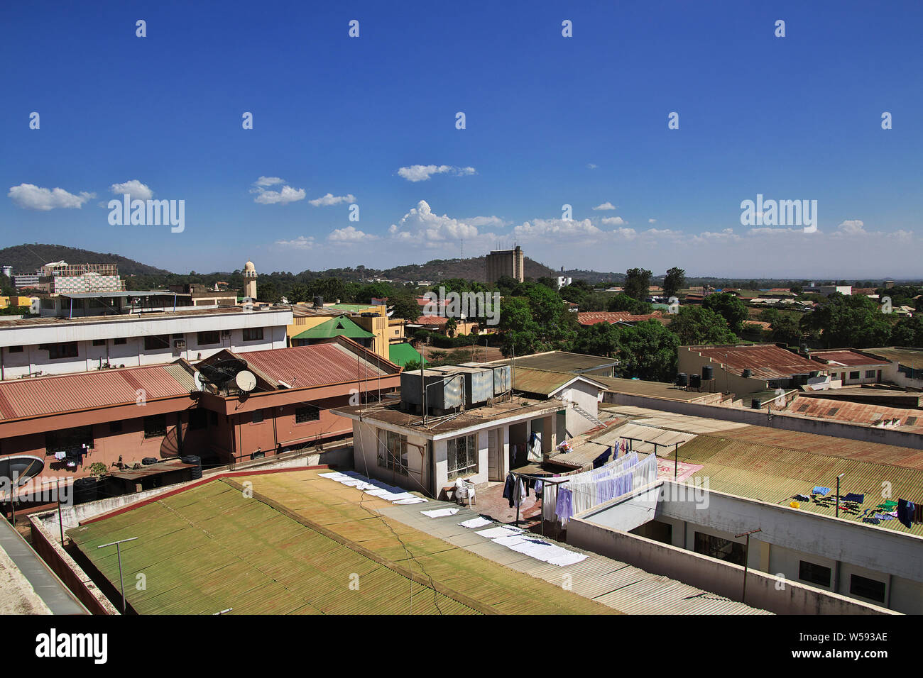 Arusha city in Tanzania, Africa Stock Photo - Alamy