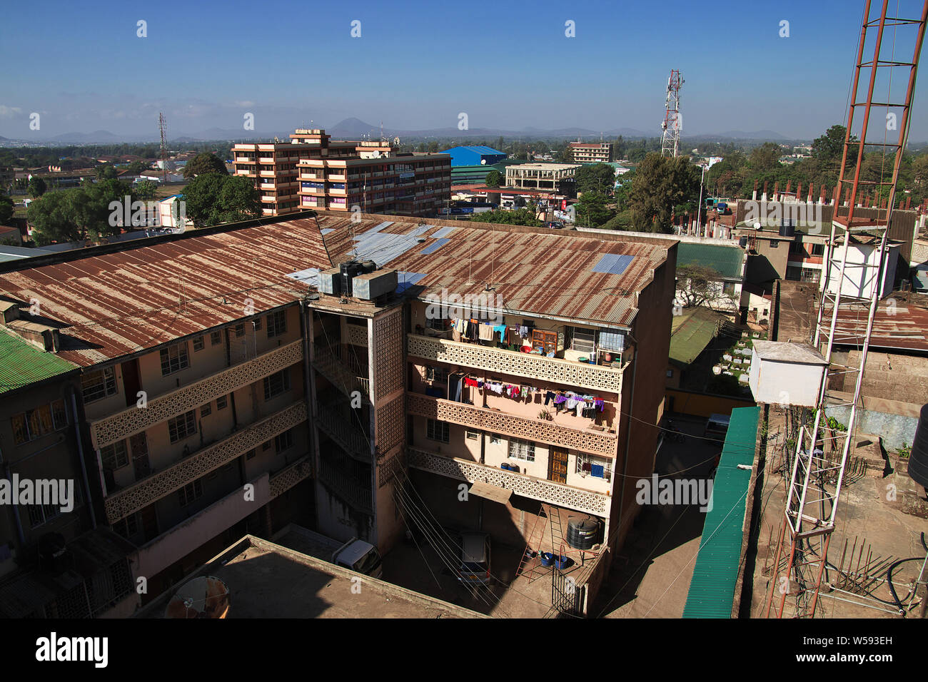 Safari tanzania tower hi-res stock photography and images - Alamy