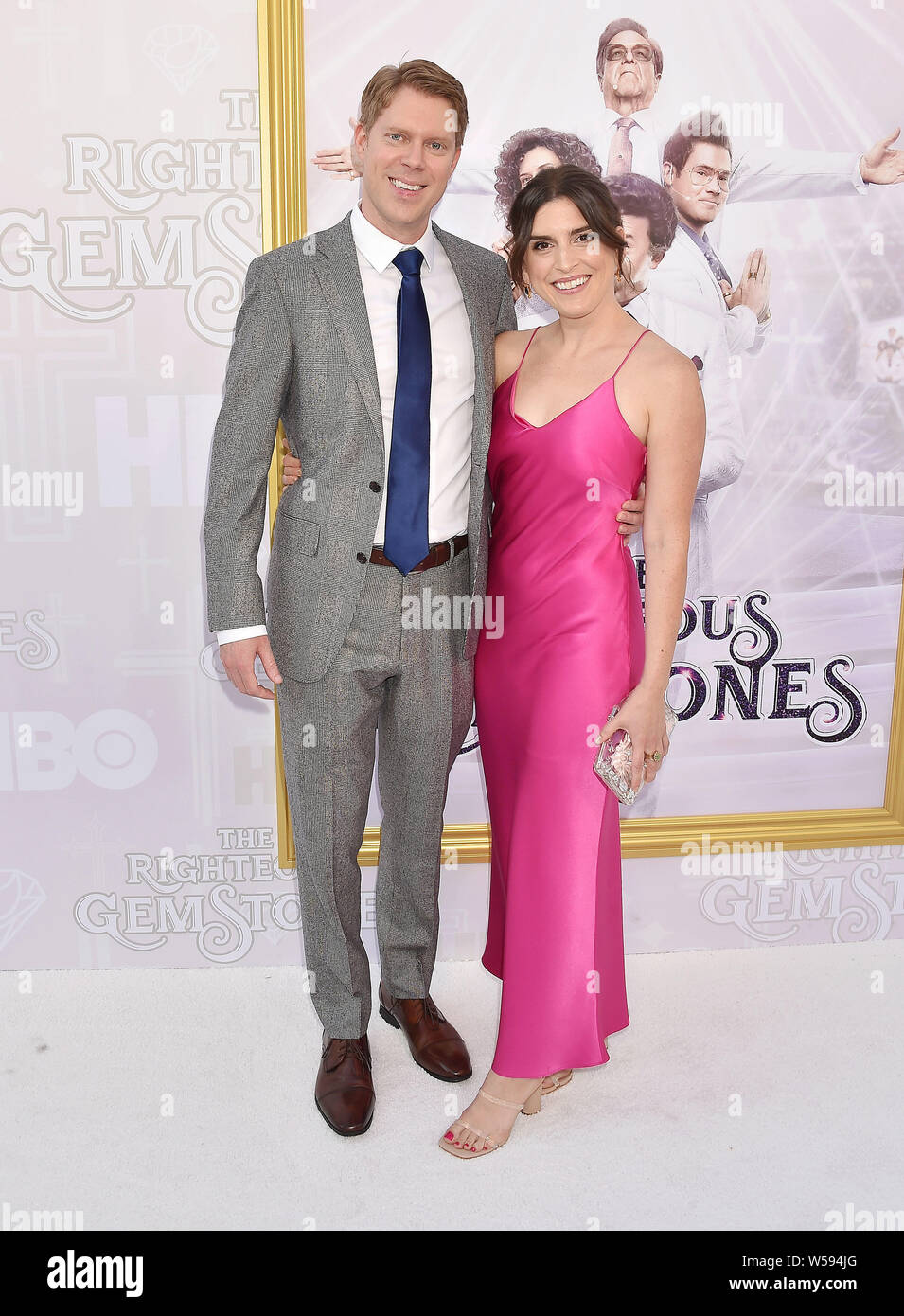 HOLLYWOOD, CA - JULY 25: Tim Baltz (L) and guest attend the Los Angeles ...