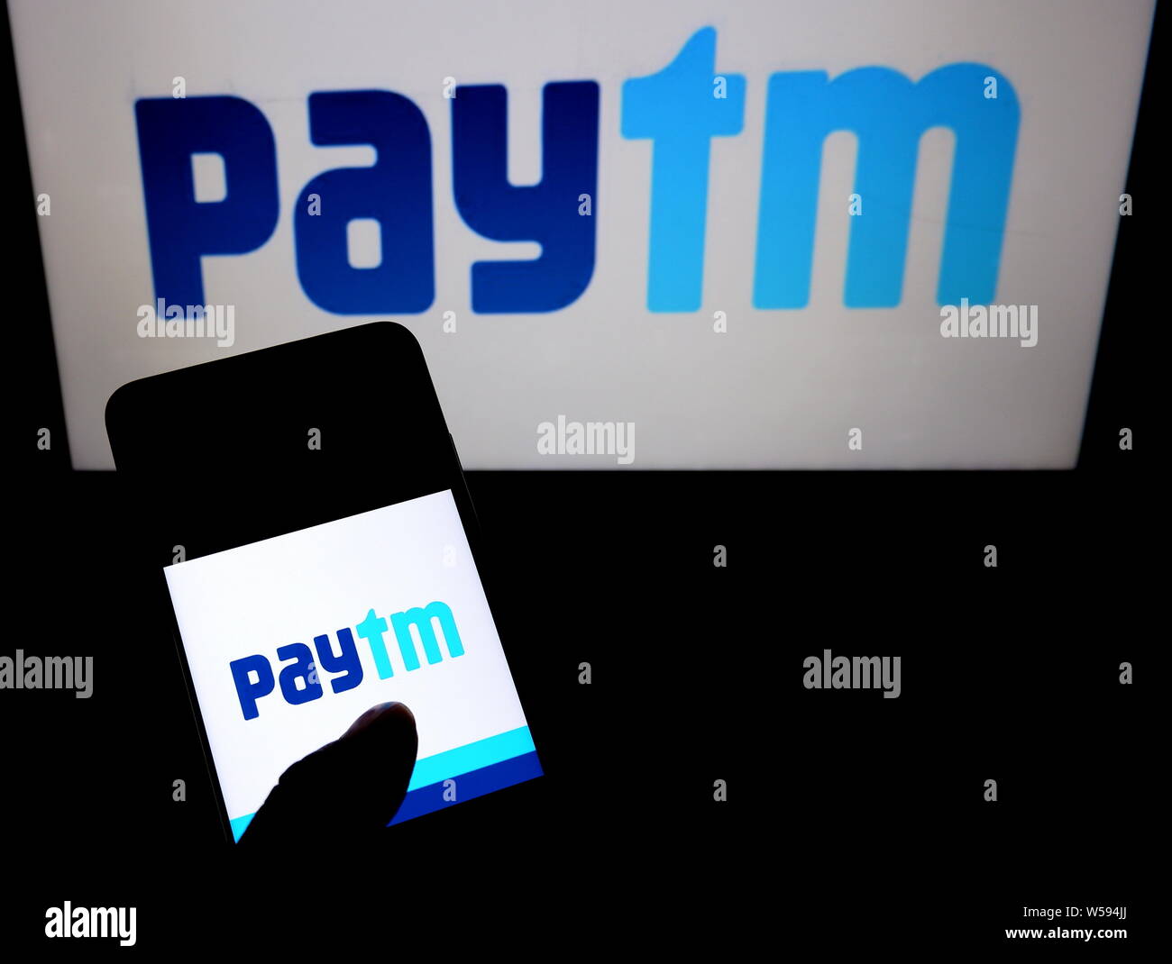 Paytm logo hi-res stock photography and images - Alamy