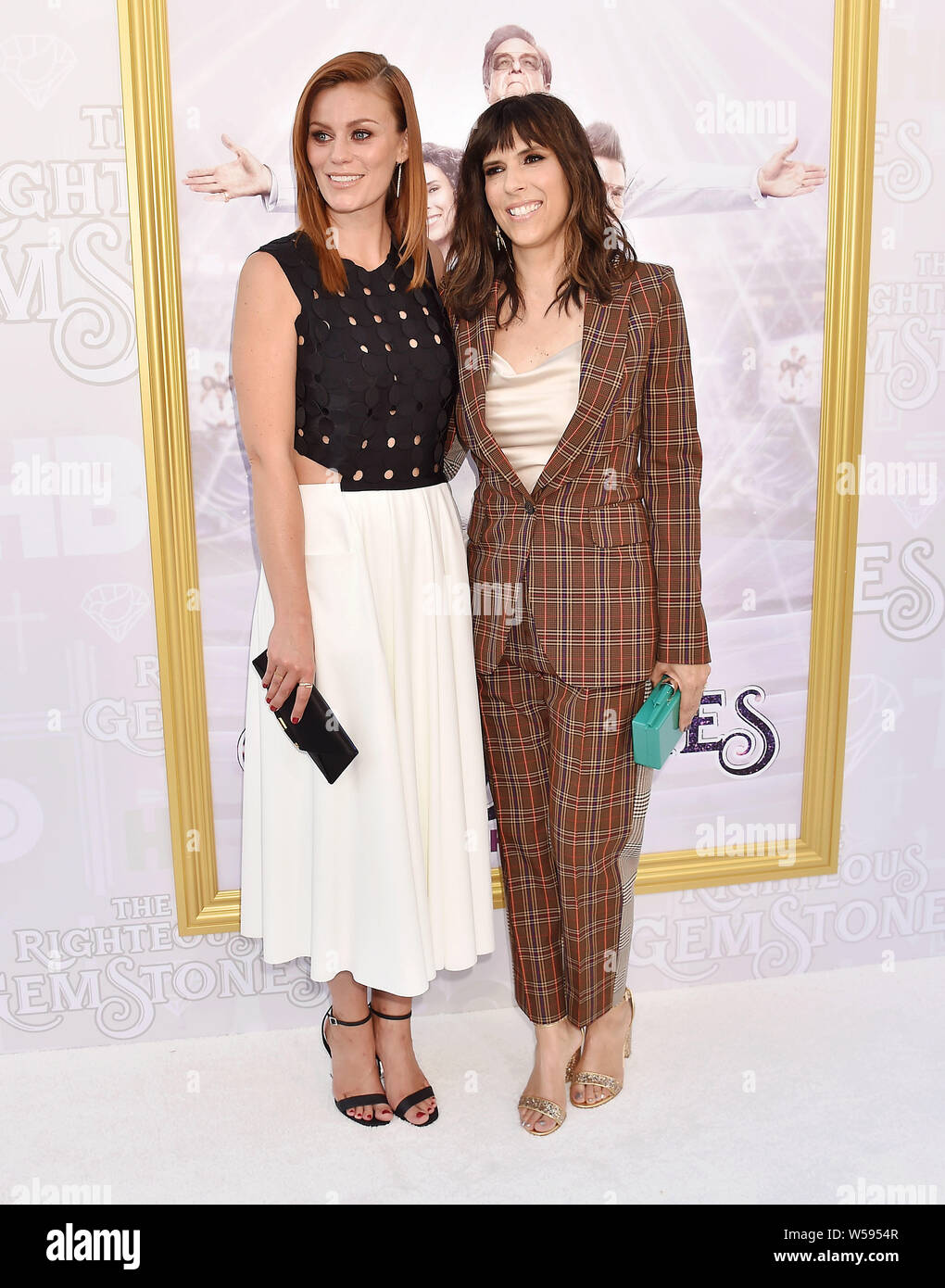 HOLLYWOOD, CA - JULY 25: Cassidy Freeman (L) and Edi Patterson attend ...