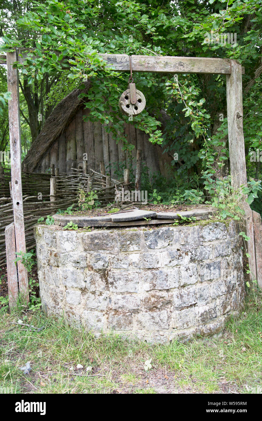 Well, 17th Century, Sussex, England Stock Photo - Alamy