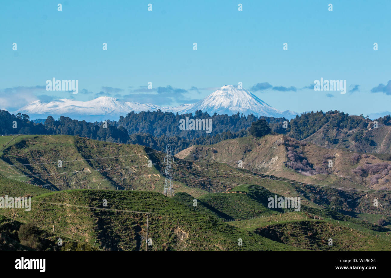 King Country landscape, New Zealand Stock Photo - Alamy