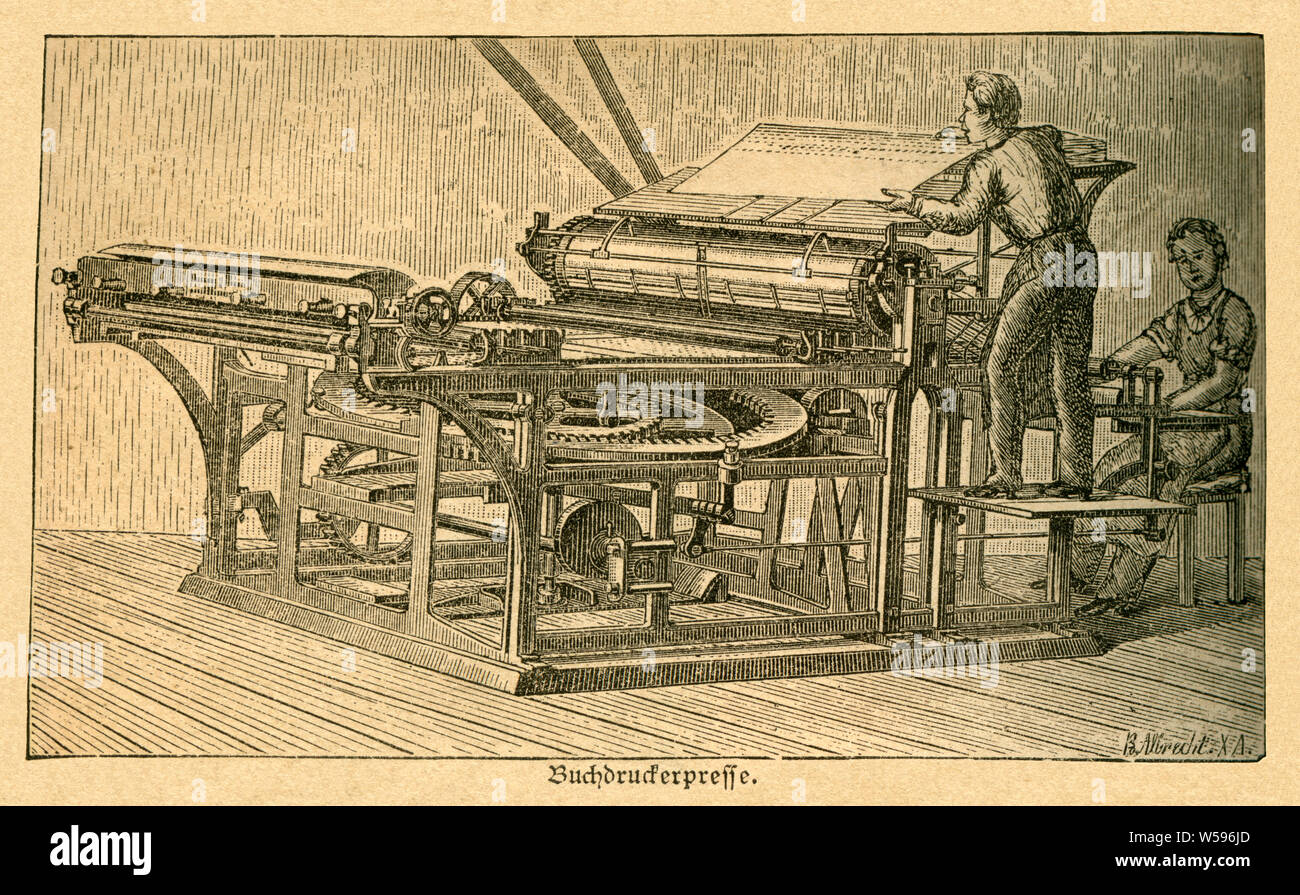 Book Printing Press