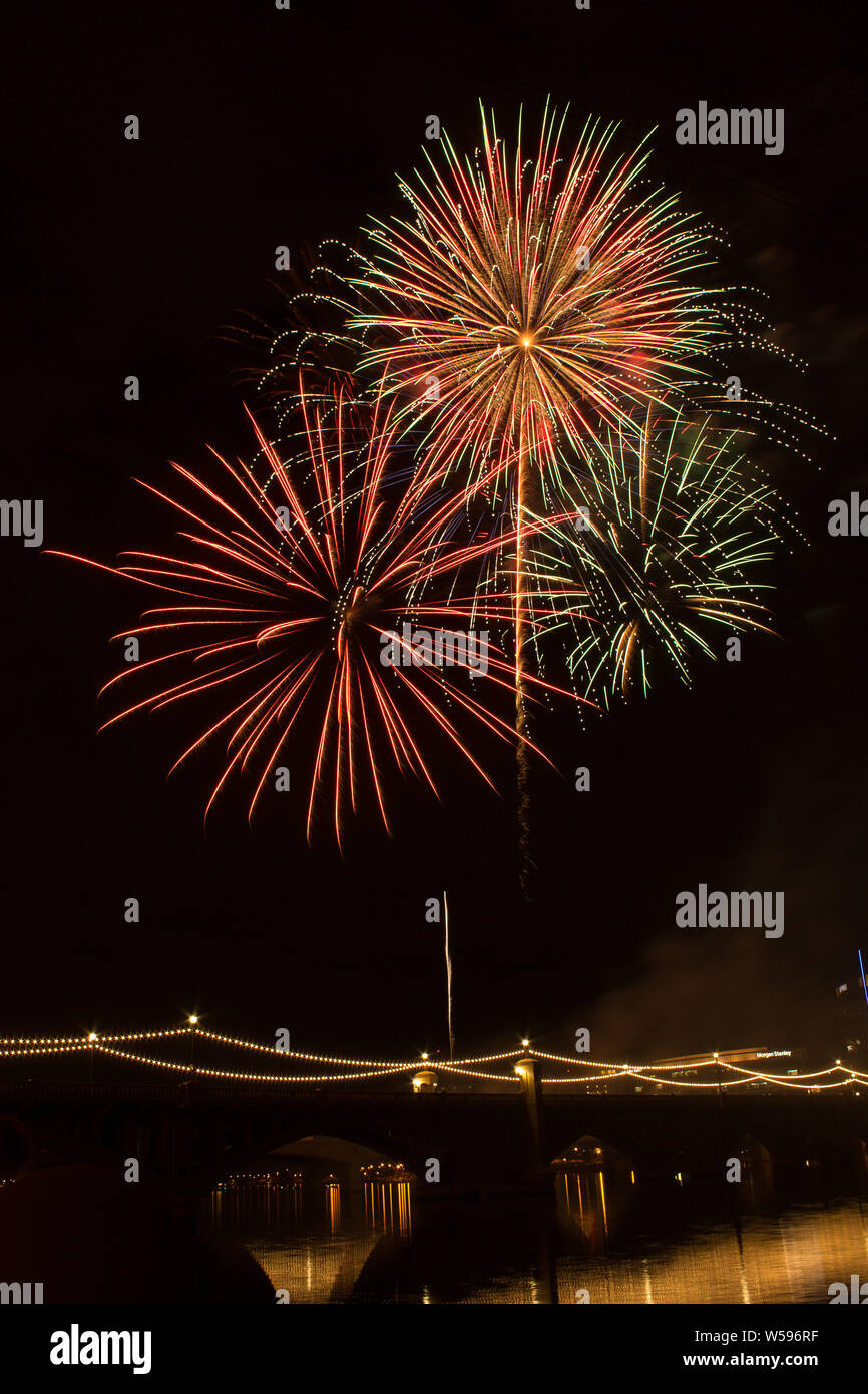 July 4th fireworks arizona hi-res stock photography and images - Alamy
