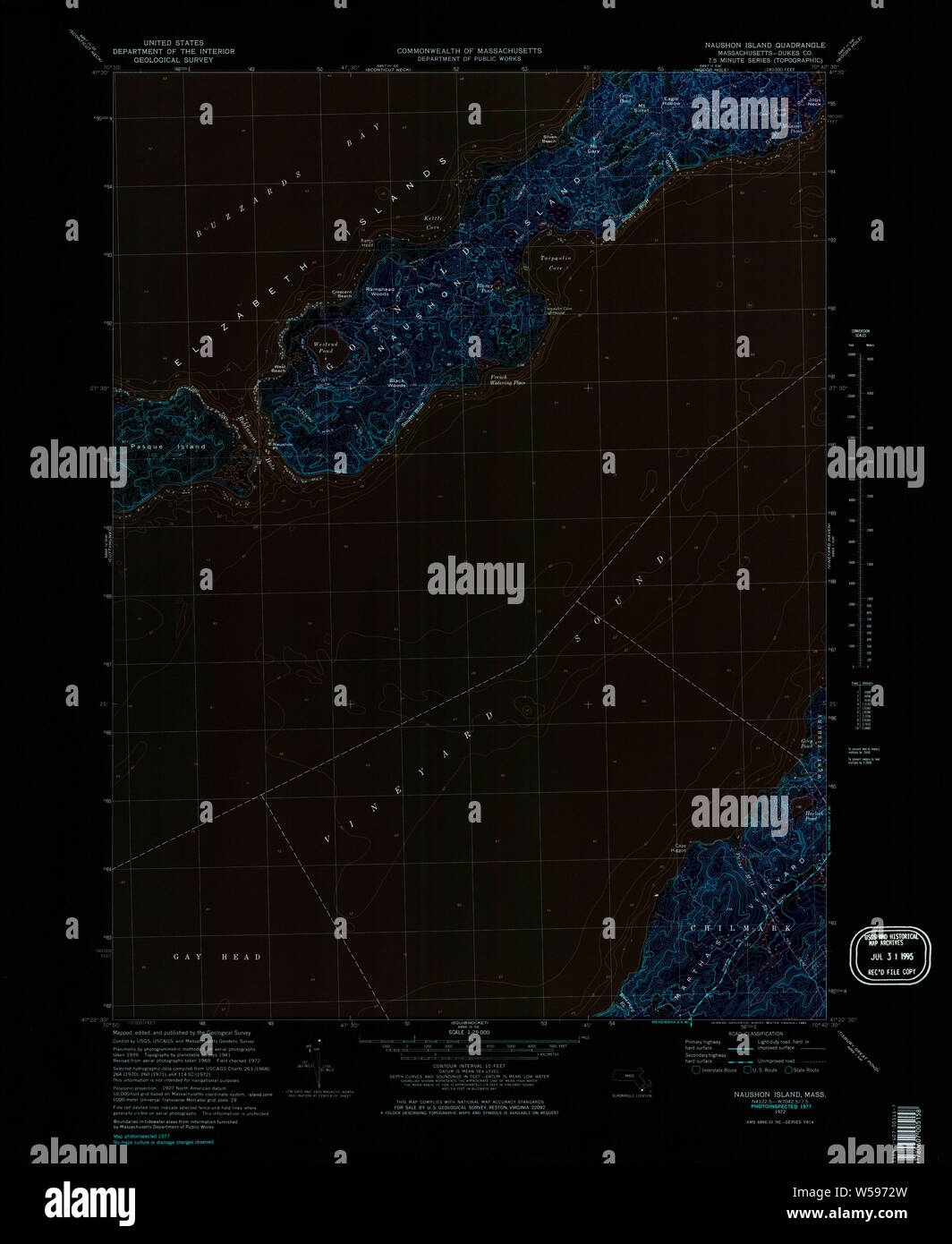 Massachusetts USGS Historical Topo Map MA Naushon Island 351138 1972 ... Massachusetts USGS Historical Topo Map MA Naushon Island 351138 1972 ...