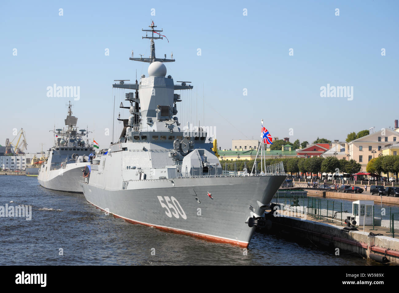 Russian Corvette Ship