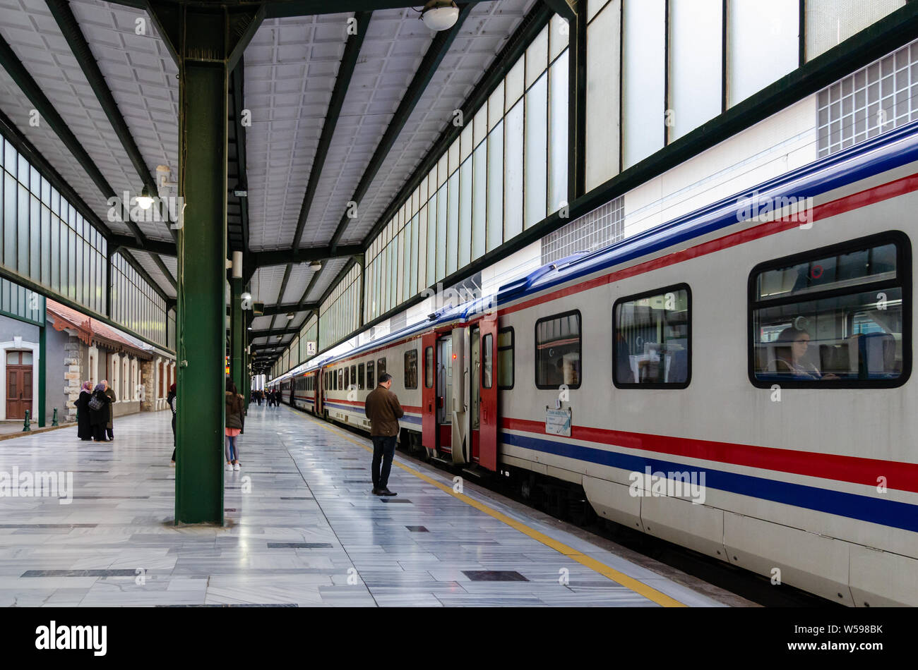 Ankara train station hi-res stock photography and images - Alamy