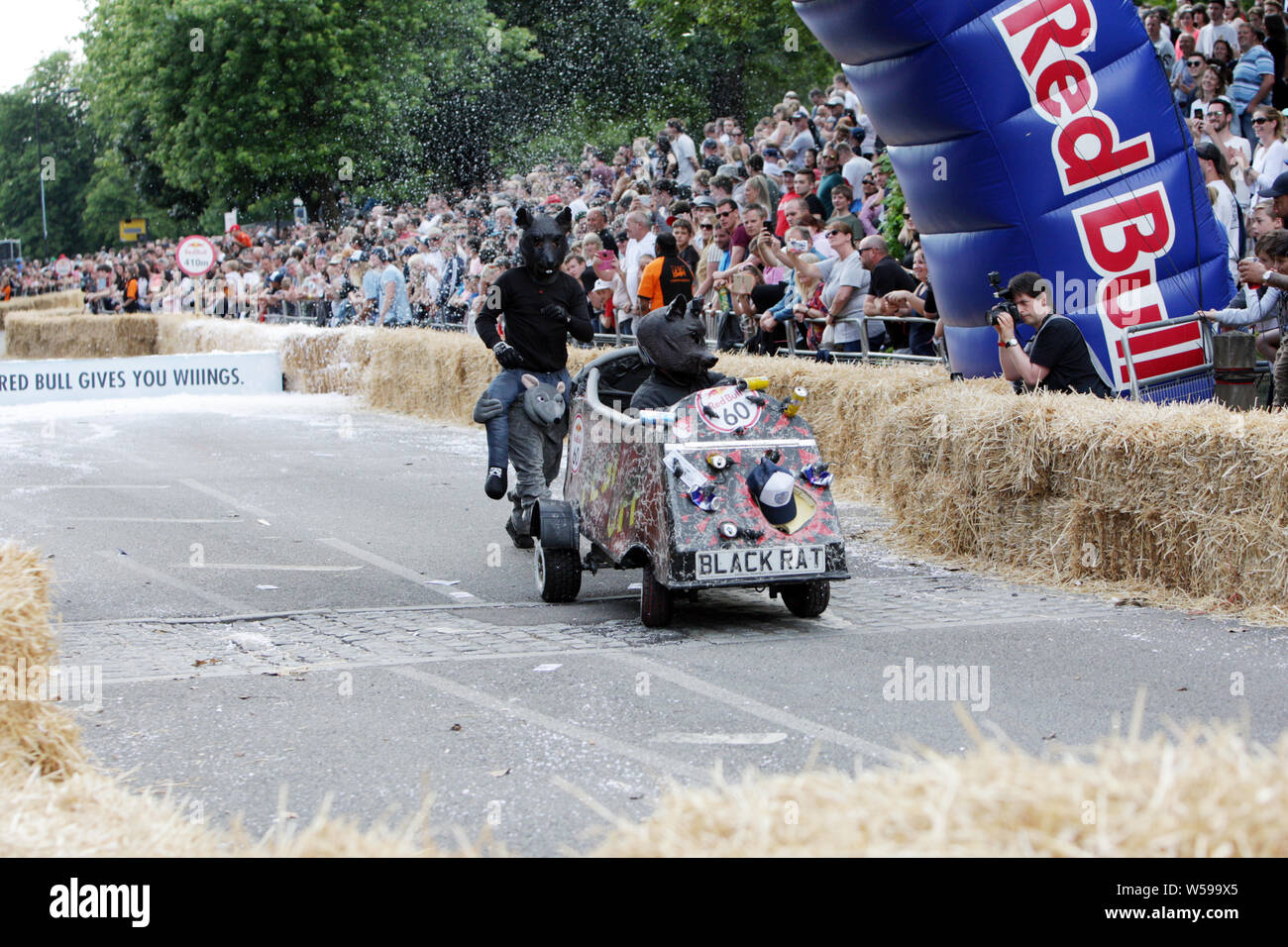 Alexandra Palace, London, UK. Sunday 7th July, 2019. Red Bull Soapbox ...