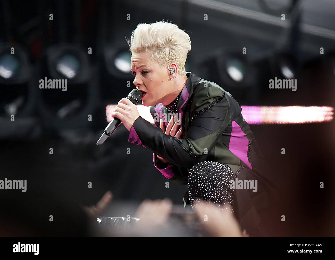 Pink anfield hi-res stock photography and images - Alamy