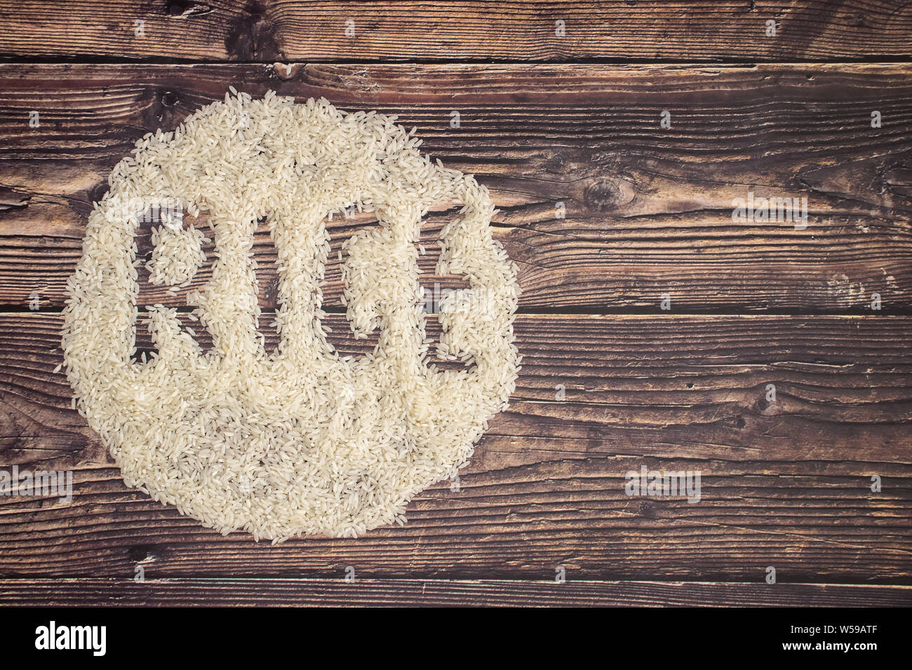 White rice texture cooked hi-res stock photography and images - Alamy