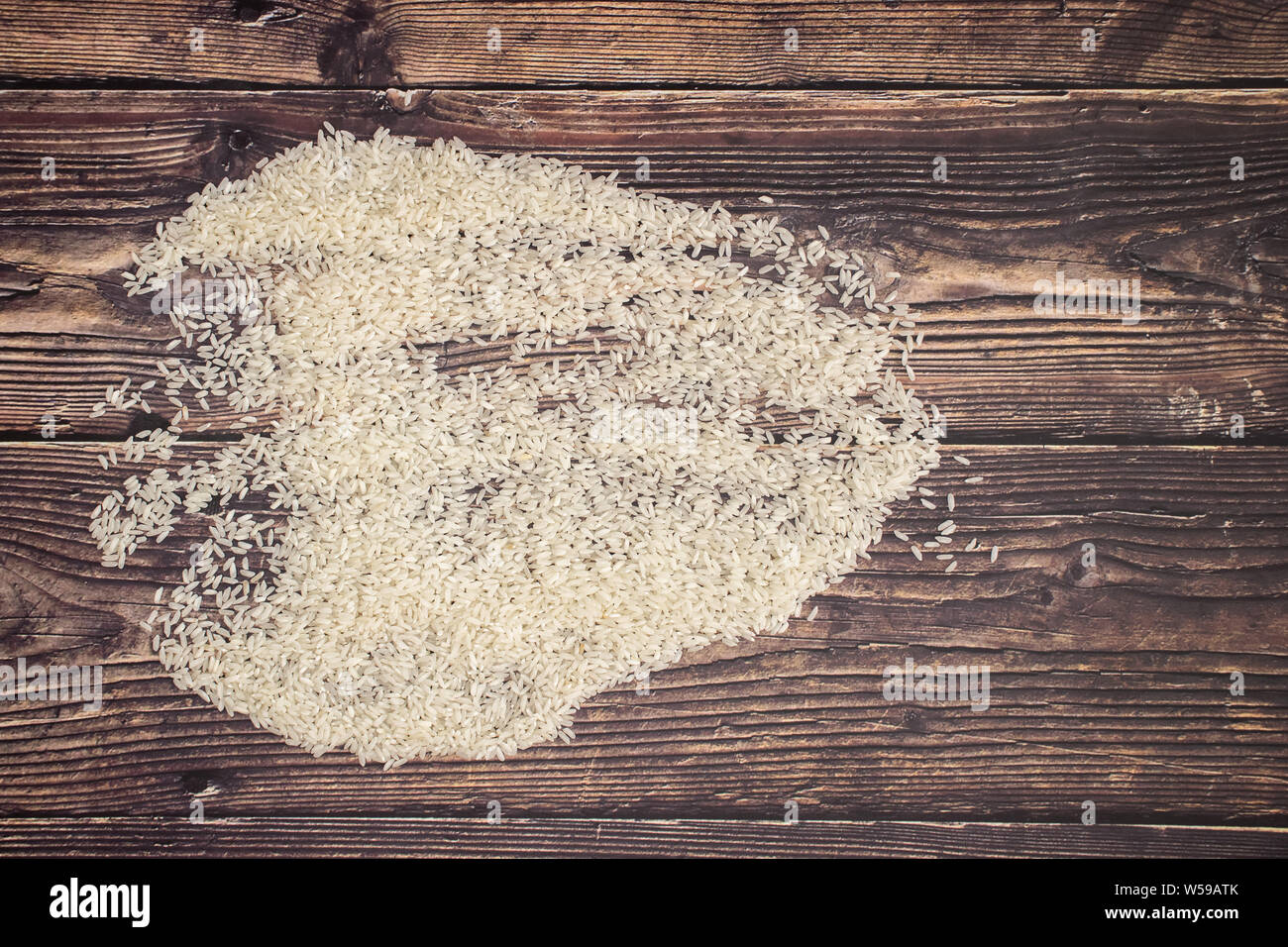 White rice texture cooked hi-res stock photography and images - Alamy