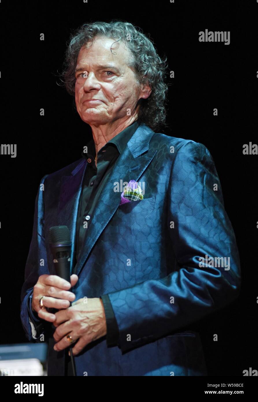 Hiawasse, GA, USA. 26th July, 2019. BJ Thomas on stage for B.J. Thomas ...