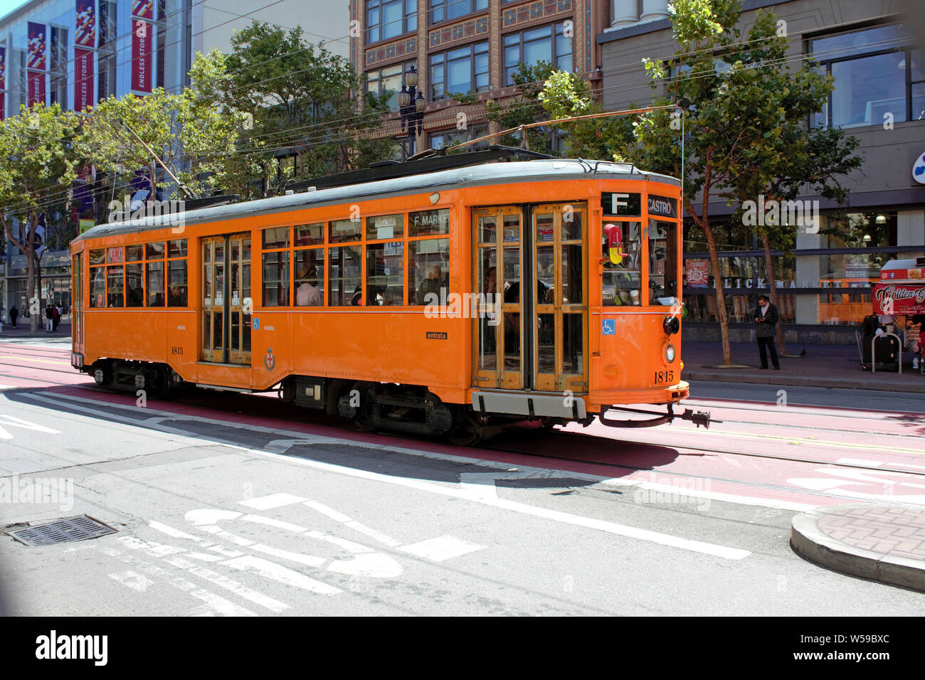 Electric street car hi-res stock photography and images - Alamy