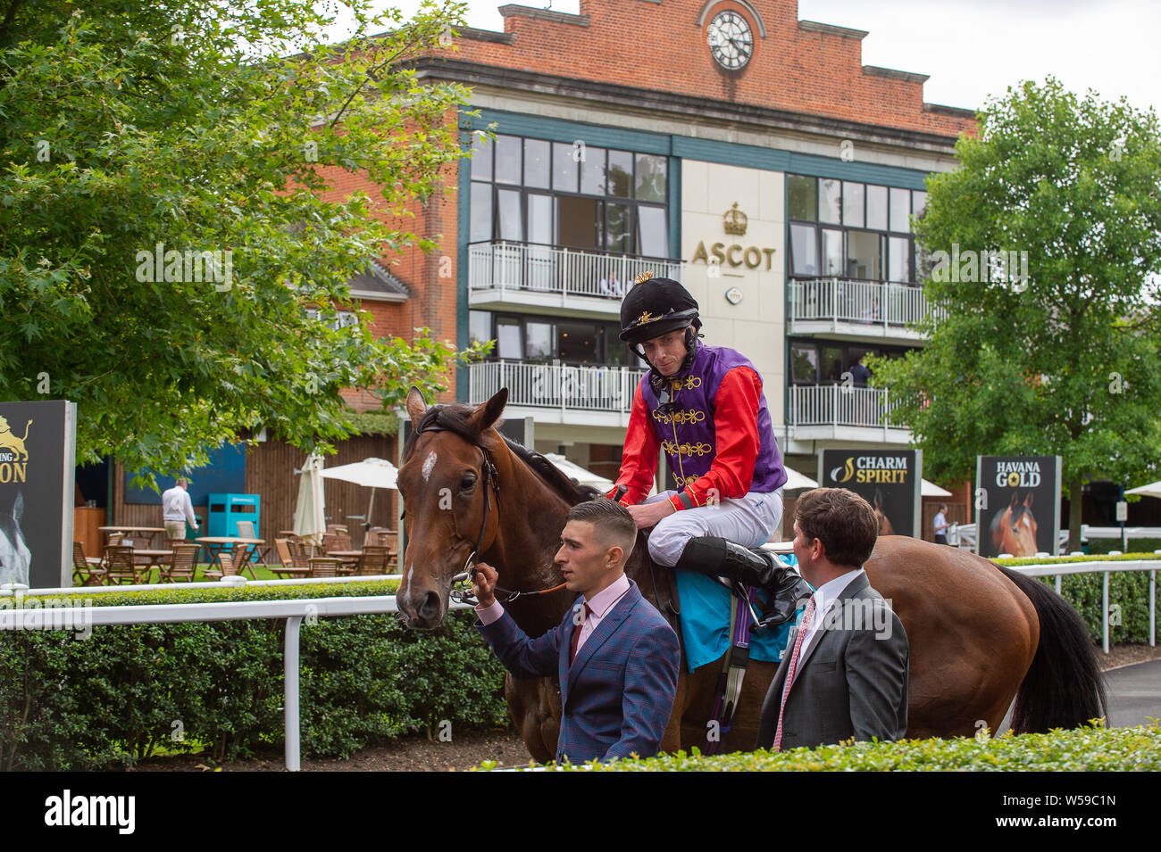 QIPCO King George Weekend, Ascot Racecourse, Ascot, UK. 26th July, 2019 ...