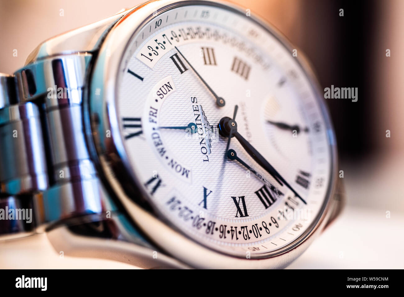 Longines sign hi-res stock photography and images - Alamy
