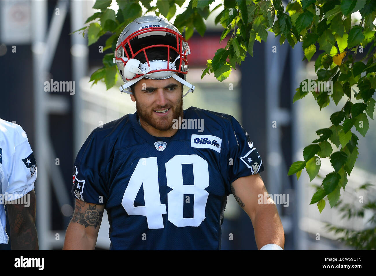 Foxborough, Massachusetts, USA. 26th July, 2019. New England Patriots ...