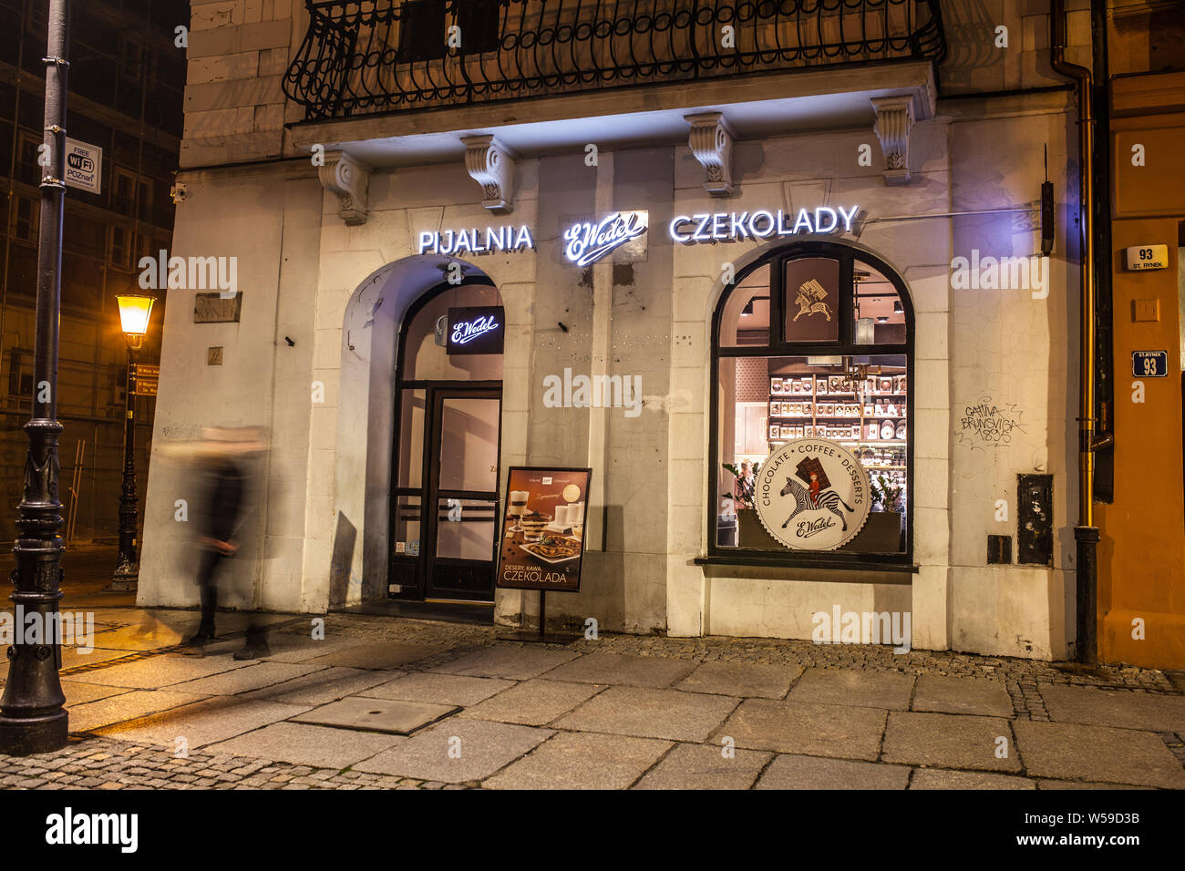 Old polish neon hi-res stock photography and images - Alamy
