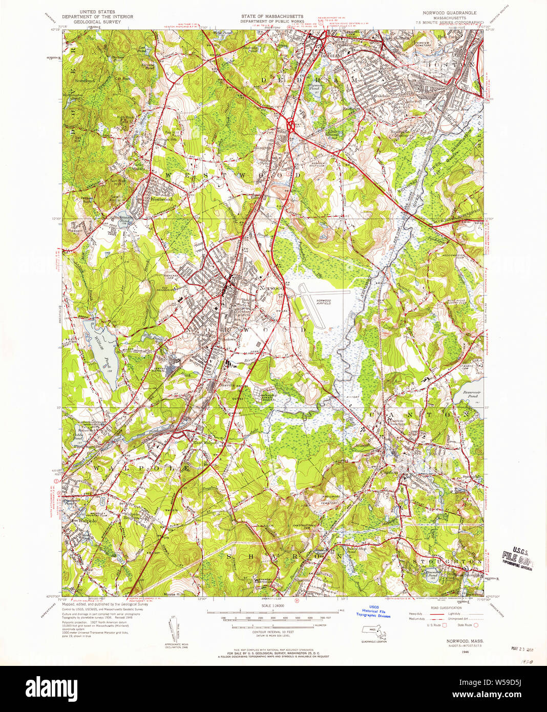 Map Of Norwood High Resolution Stock Photography and Images - Alamy