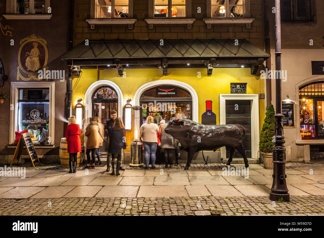 Old polish neon hi-res stock photography and images - Alamy