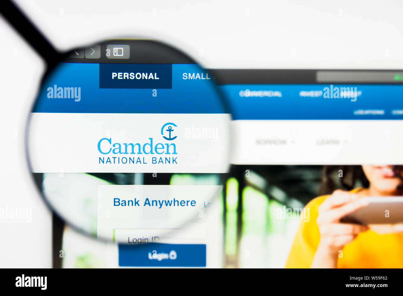 Richmond, Virginia, USA - 26 July 2019: Illustrative Editorial of ...