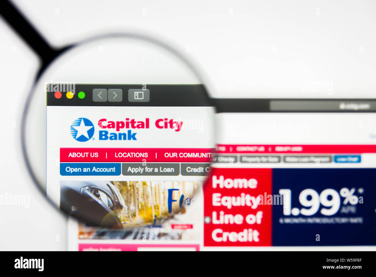 Richmond, Virginia, USA - 26 July 2019: Illustrative Editorial of ...