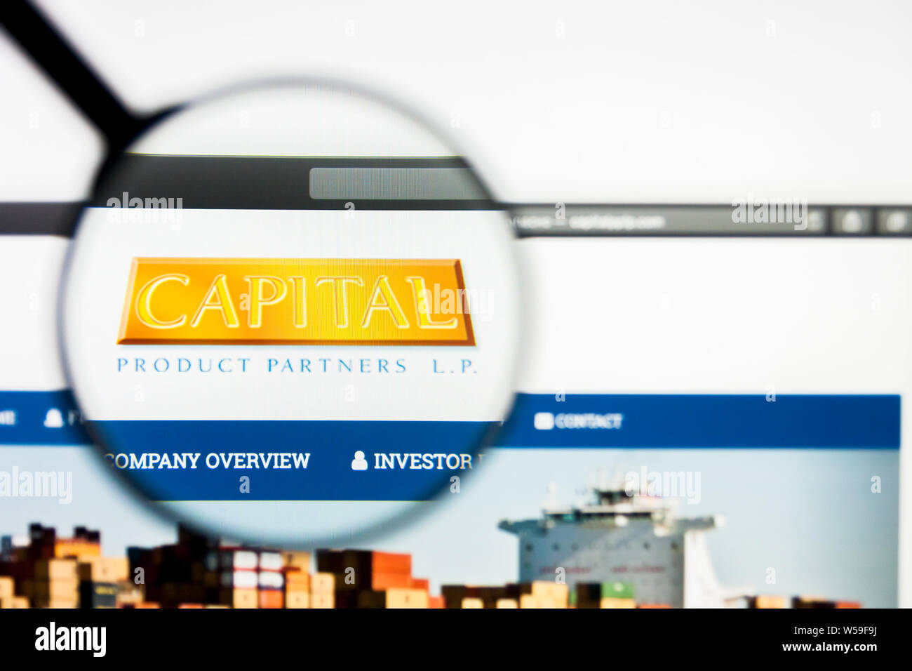 Richmond, Virginia, USA - 26 July 2019: Illustrative Editorial of ...