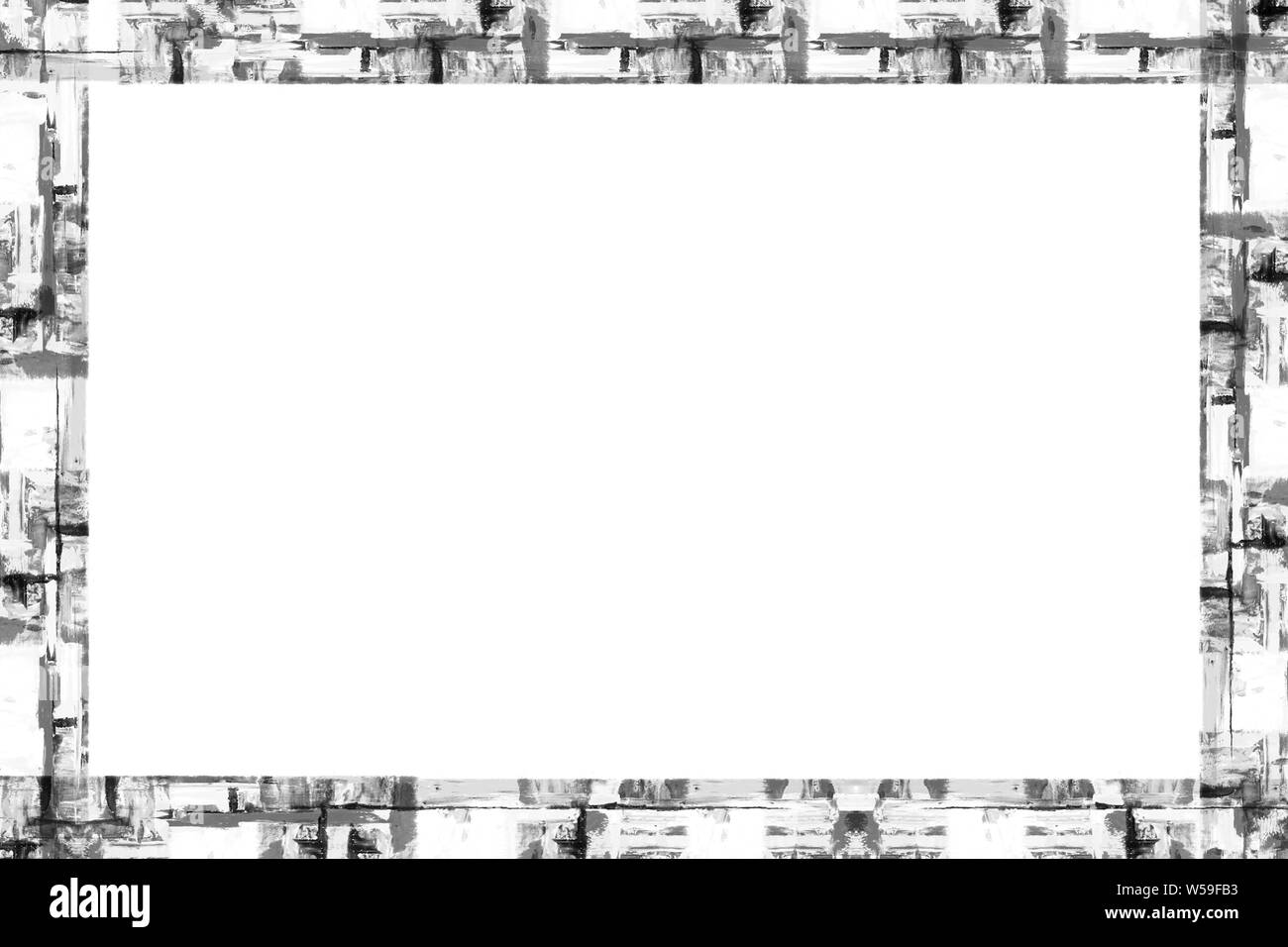 Grunge frame. Torn edges frame. Vintage frame. Old frame. Damaged frame ...