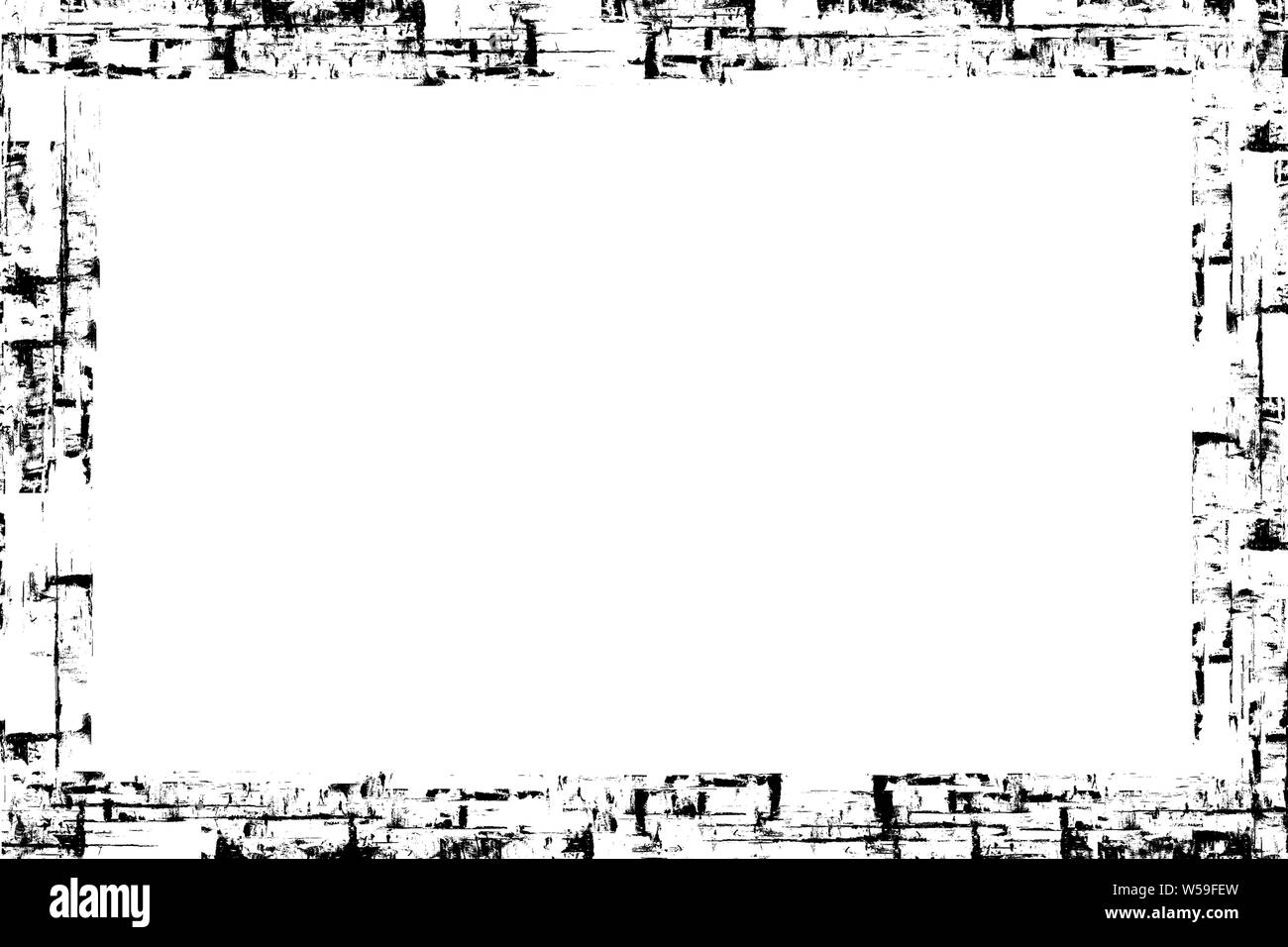 Grunge frame. Torn edges frame. Vintage frame. Old frame. Damaged frame ...